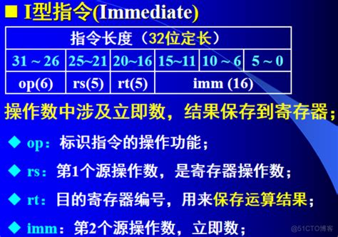 基于mips32指令集的cpu微构架设计 51cto博客 mips32指令集