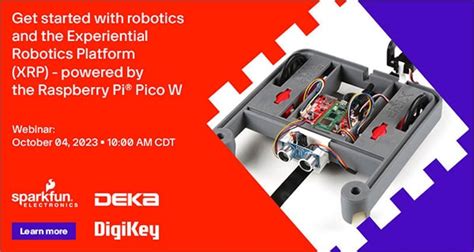 Using The Experimental Robotics Platform Xrp Digikey