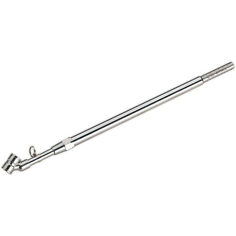 Sealey Tstpg3 Tyre Pressure Gauge Deluxe Twin Push On Connector