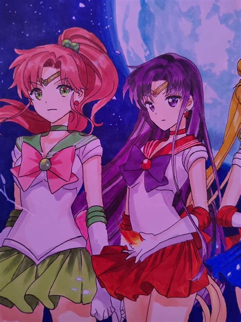 Orientals Sailor Moon Hot Sexy Hand Drawing With Marker Owens Collections