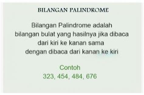 Palindrome