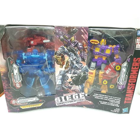 Transformers Siege War For Cybertron Decepticon Impactor Holo Mirage And Powerdasher Aragon