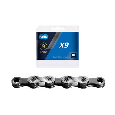 KMC X9 Silver/Grey – CrankTech Cycles