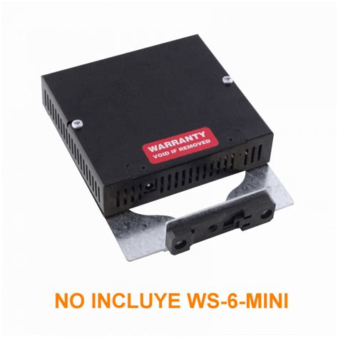 Din 6 Netonix P Ws 6 Mini Montaje Riel Din Para Switch