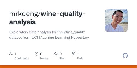 Github Mrkdengwine Quality Analysis Exploratory Data Analysis For The Winequality Dataset