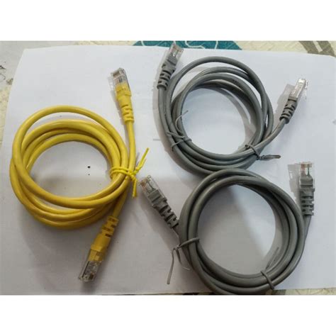 Jual Kabel Lan 1 Meter Cat5 1 Meter Utp Cable Network Shopee Indonesia
