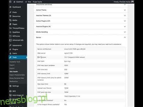 Jak zaktualizować wersję PHP WordPress