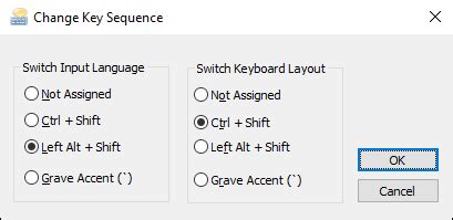 Windows How To Change Hotkey That Switches Keyboard Layouts Super User