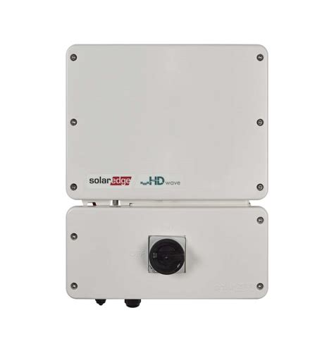 Solaredge Se6000h Us Setapp Grid Tied Inverter Expandable And Lightw