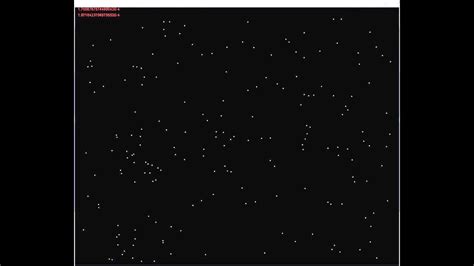 N Body Simulation In Java Youtube