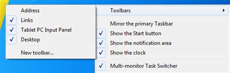 Windows 7 Dual Monitor Taskbar How To Extend Windows 7 Taskbar To A Second Monitor Articles