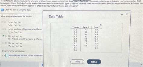 solved 1 determine the test statistic2 identify the
