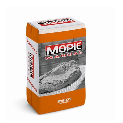 Mopic Reboco Manual Grosso Grupo Mopic