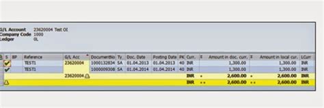 Open Item Management Activation Process Fico ~ Sap Techno Functional