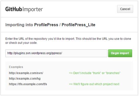 Import Wordpress Plugins From The Svn Repository To Github Properly