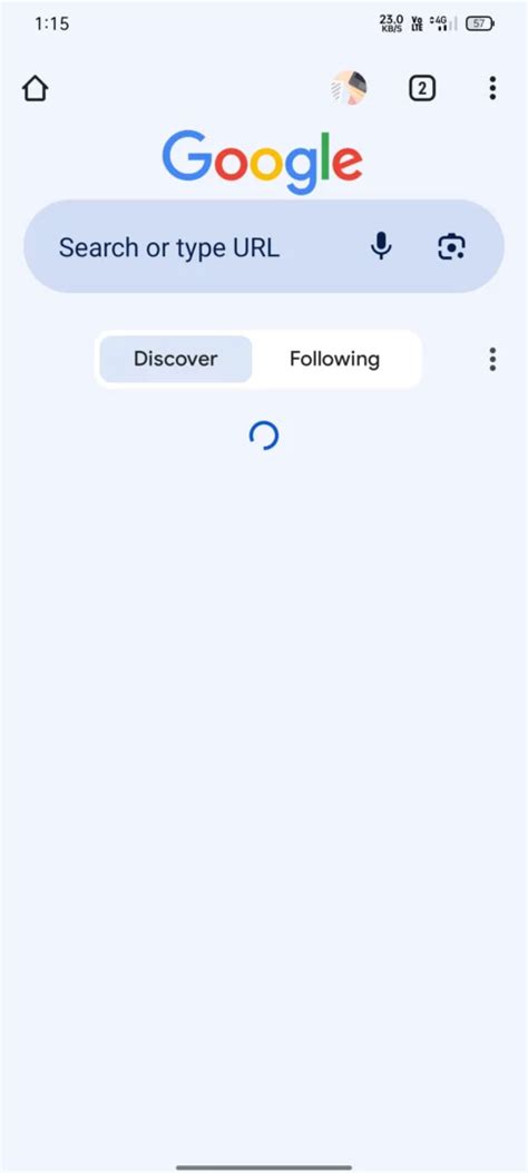 Chrome For Android Is Replacing Loading Spinner With Placeholder Ui