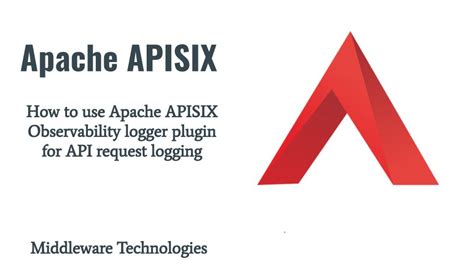 How To Use Apache APISIX Observability Logger Plugin For API Request