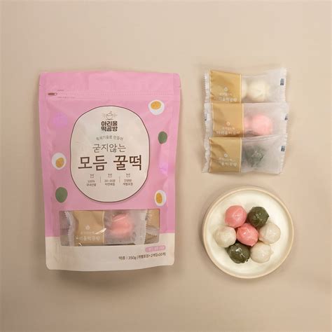아리울떡공방 굳지않는 모듬꿀떡 350g 홈플러스