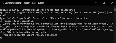 How To Install Face Recognition In Python On Windows Geeksforgeeks