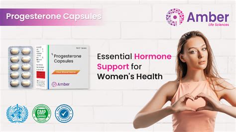 Progesterone Capsules Essential Hormone Support For Womens Health