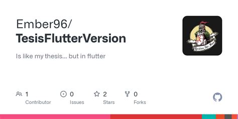 GitHub Ember TesisFlutterVersion Is Like My Thesis But In Flutter
