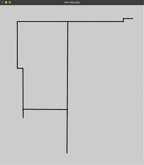 Python Find End Point On Each Line Using Opencv Stack Overflow