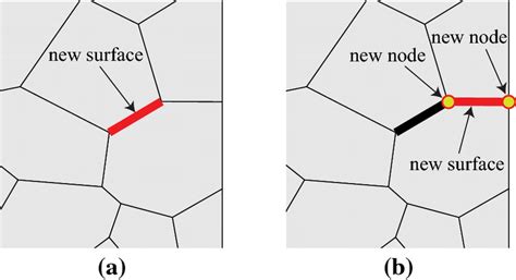 Two Examples Of Cohesive Surface Insertion On An Edge In The Finite Download Scientific Diagram
