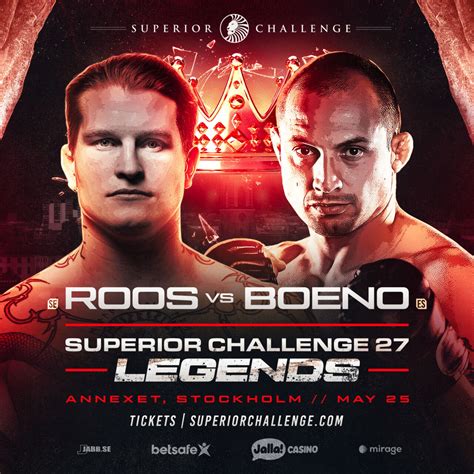 Robin Roos Vs Jobnas Boeno Superior Challenge 27