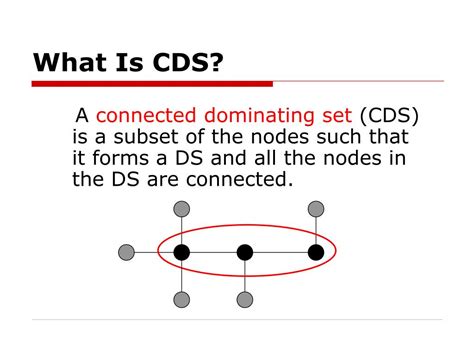 Ppt Connected Dominating Sets Powerpoint Presentation Free Download
