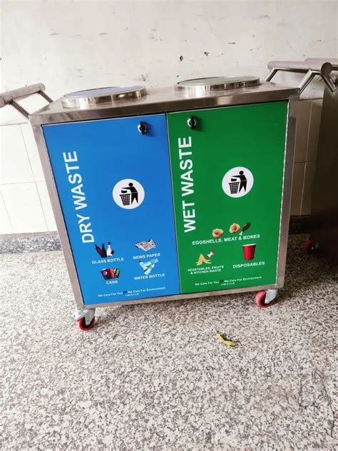 Stainless Steel GREENAR Trolley Bin For Industrial At Best Price In Gurugram