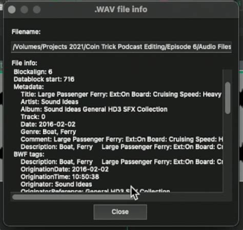 Metadata Editing In REAPER The REAPER Blog