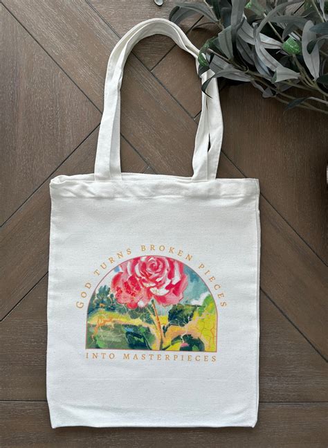 Broken To Master Pieces Totes Kind Edge