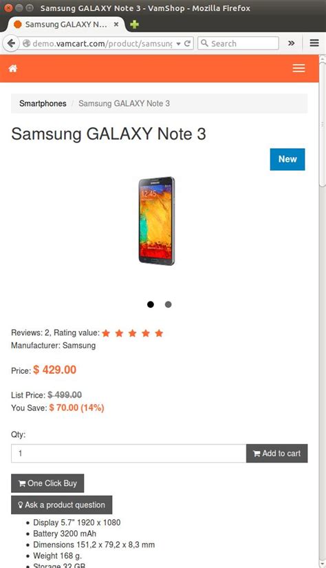 VamShop Shopping Cart PHP Script By Vamshop Codester