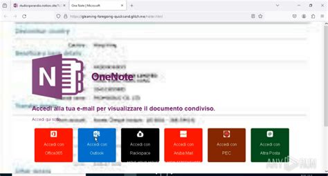 Hackers Imitate Onenote Login To Steal Office365 And Outlook Credentials