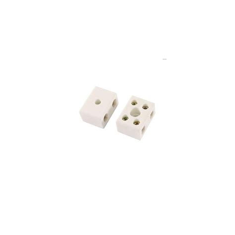 2 Way Pin Ceramic Porcelain Connector Terminal Block 15a Siddiqui Trading Fzco