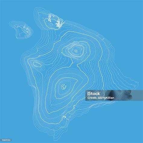 벡터 추상 푸른 지구 구호 지도입니다 생성 된 개념적 상승 지도입니다 아이 소라인 프리 표면 고 각의 지리적 지도 개념적 디자인입니다 프레 젠 테이 션에 대 한 우아한