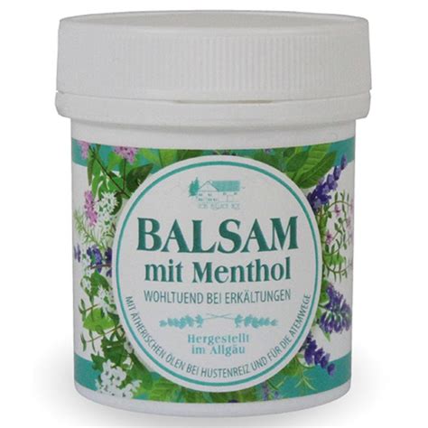 Køb Balsam med Menthol - 125 ml.