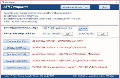 Automatic Form Resizing 4