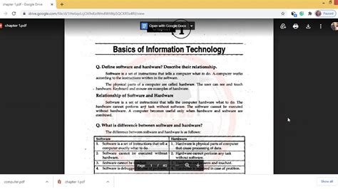 Computer Lecture 8 Fseics 1st Year Youtube