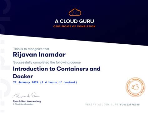 Rijavan Inamdar On Linkedin Introduction Docker Dockercontainer