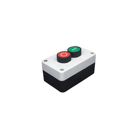 control switch 2 spring return push button voltlux