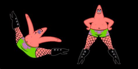 Spongebob Patrick In Heels Cursors Custom Cursor Spongebob Patrick Spongebob Cartoon
