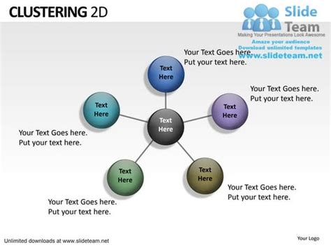 circle of stones power point slides and ppt diagram templates ppt