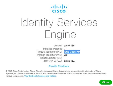 Solved A Vulnerability In Radius Feature Of Cisco Identity Services Engine Cisco Community