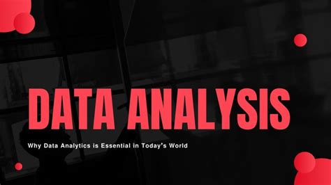 𝗪𝗵𝘆 𝗗𝗮𝘁𝗮 𝗔𝗻𝗮𝗹𝘆𝘁𝗶𝗰𝘀 𝗶𝘀 𝗘𝘀𝘀𝗲𝗻𝘁𝗶𝗮𝗹 𝗶𝗻 𝗧𝗼𝗱𝗮𝘆𝘀 𝗪𝗼𝗿𝗹𝗱 In Our Increasingly