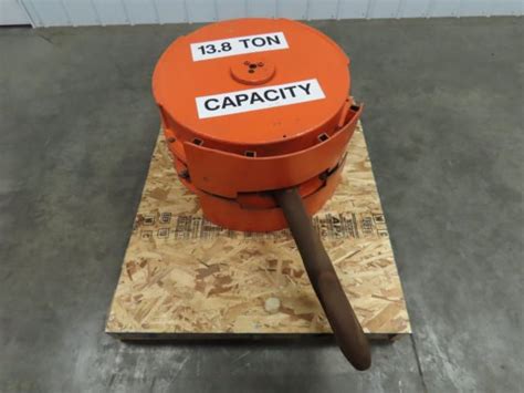Block Lower Assembly 13 8 Ton Bottom Load Block Hook Assembly 2 Sheave