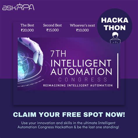 Askrpa On Linkedin Hackathon Hackathon2023 Hyderabad Rpacommunity