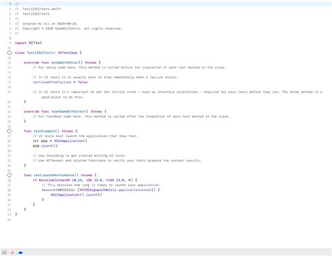 Xcode Ui Testing In Swift Code Examples Codewithchris