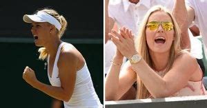 Caroline Wozniacki Lindsey Vonn Asked About Exes At Wimbledon