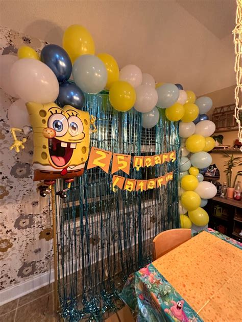 25th Spongebob Birthday Party Artofit